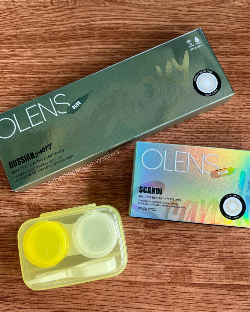 #40: OLENS Smoky Olive vs Scandi Olive Contact Lenses - The Shopping ...